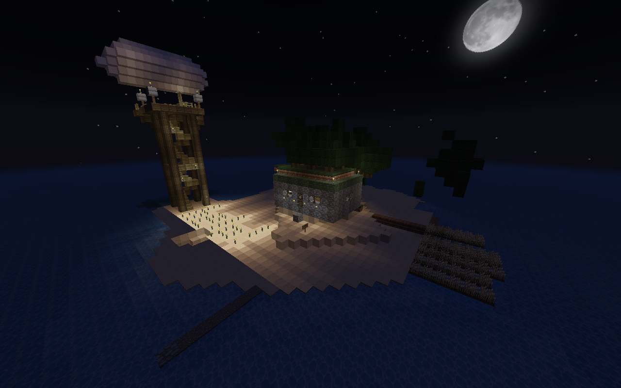 YOGSCAST Survival Island Replica Minecraft Map