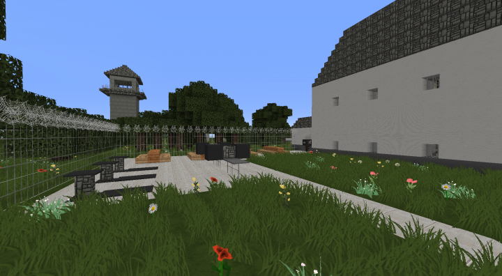 Mineville prison Minecraft Map