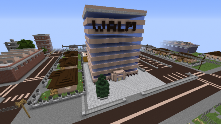 Hill Valley - California - 1985 Minecraft Map