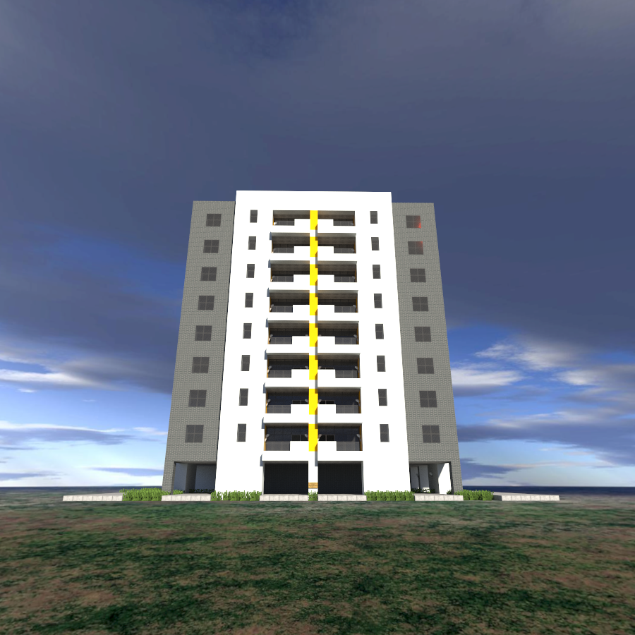 Simple Apartment Building 1 [Download] Minecraft Map