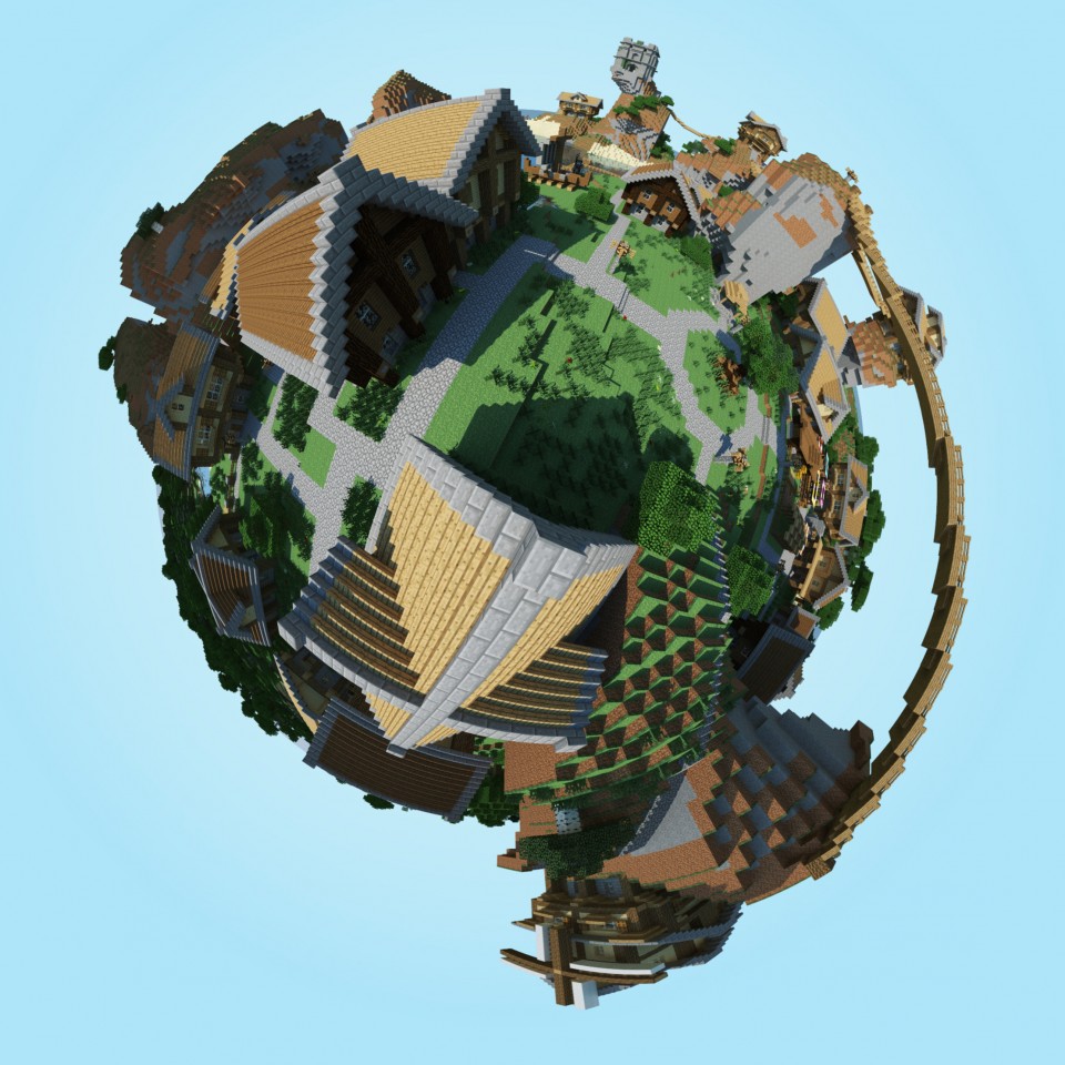 Avalon village Minecraft Map