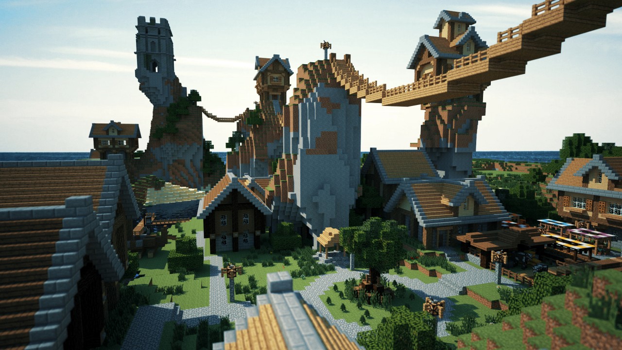Avalon village Minecraft Map