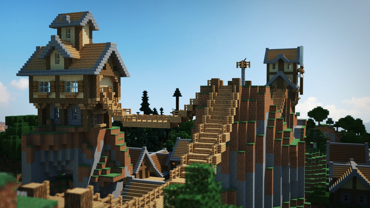 Avalon village Minecraft Map