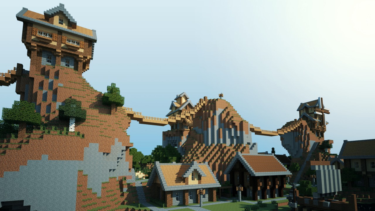 Avalon village Minecraft Map