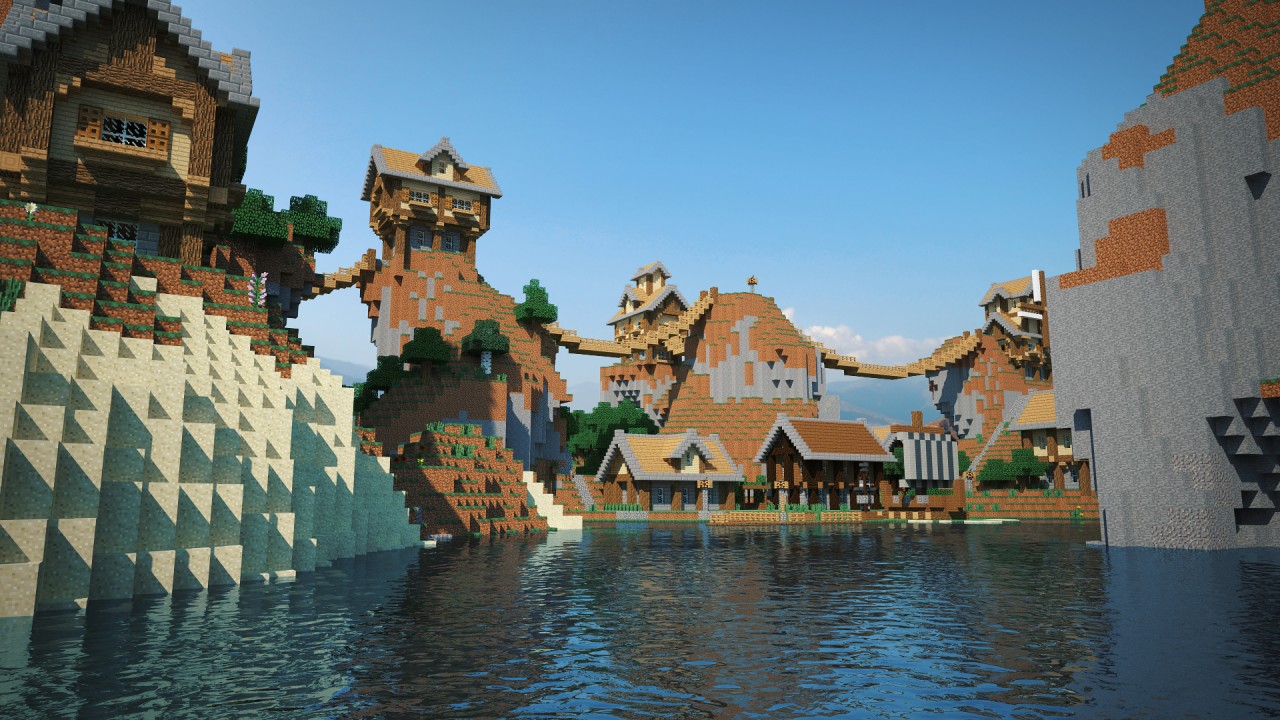 Avalon village Minecraft Map