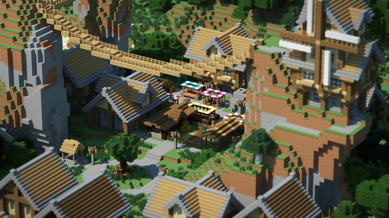 Avalon village Minecraft Map