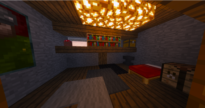 Large Rustic House Minecraft Map