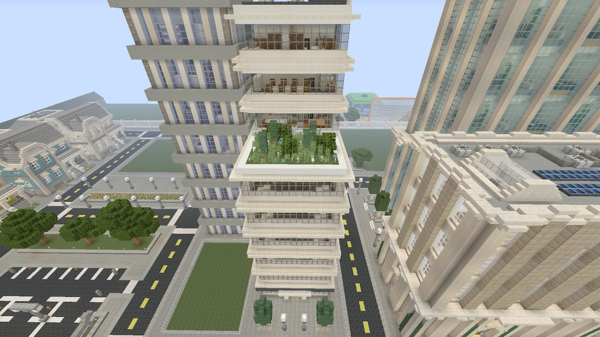 Stripe Building Minecraft Map