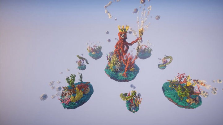 New SeaLife BedWars! (Now On The LifeBoat Server) (Minecraft) Map Built ...