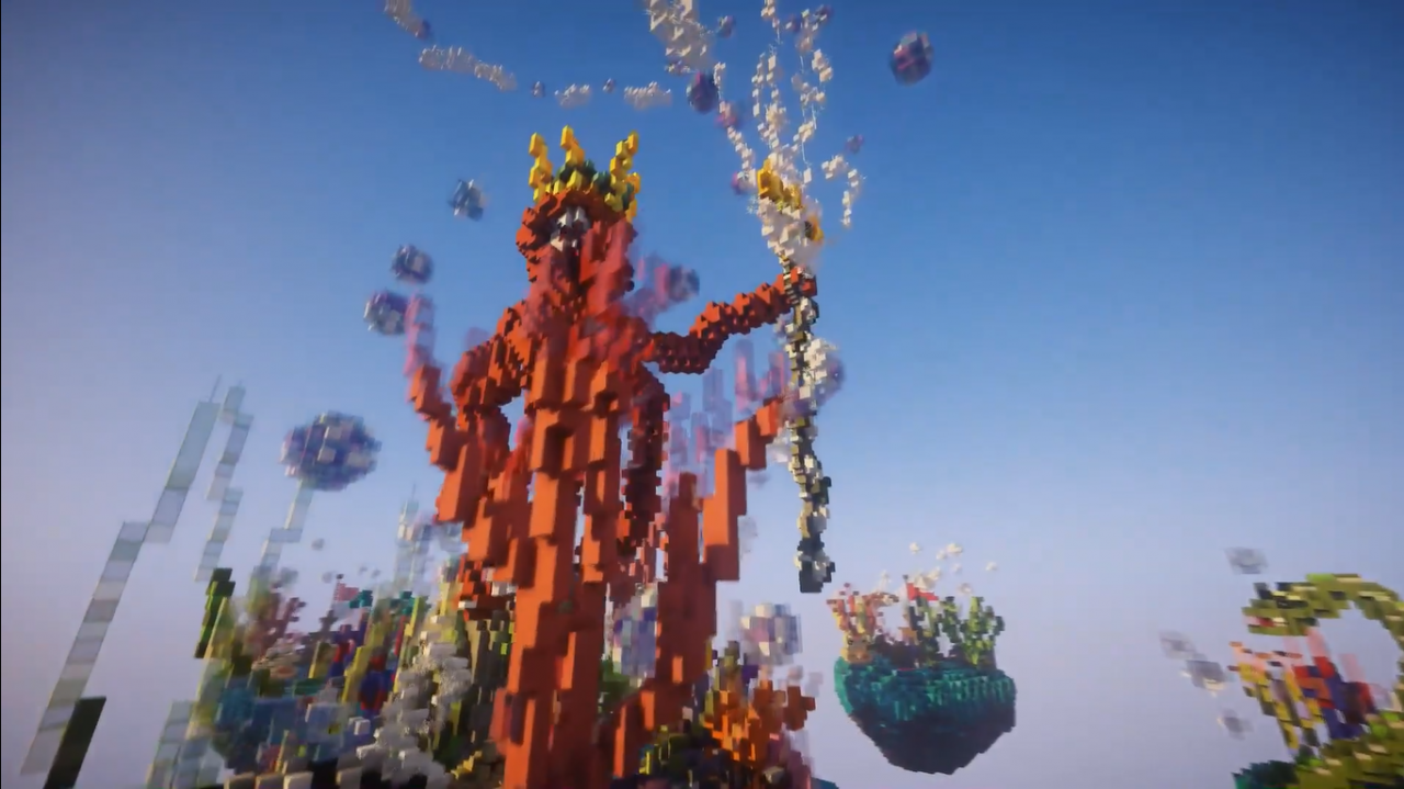 New SeaLife BedWars! (Now On The LifeBoat Server) (Minecraft) Map Built ...