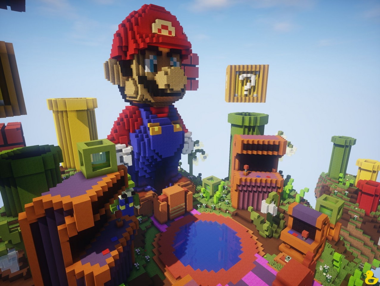 Mario Lobby Minecraft Map