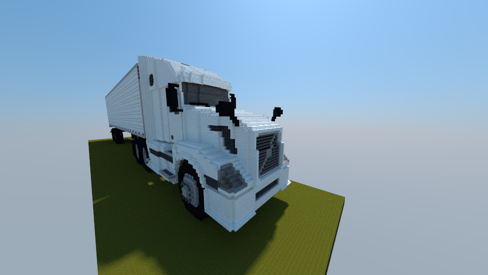 Giant Model truck Minecraft Map
