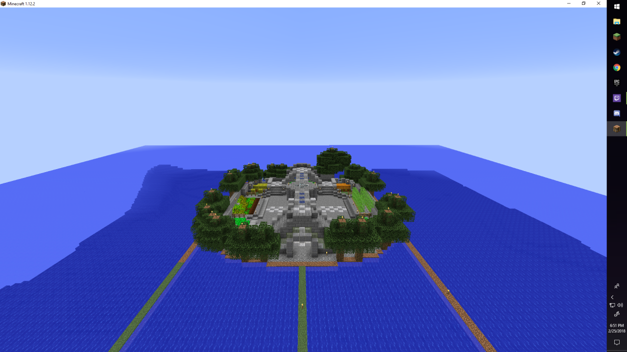 Water Garden Base Minecraft Map