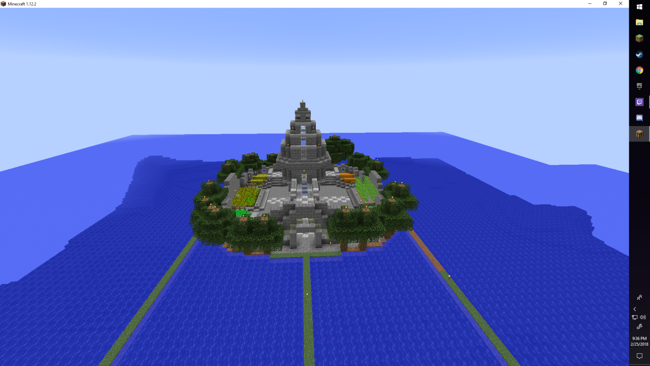 Water Garden Base Minecraft Map
