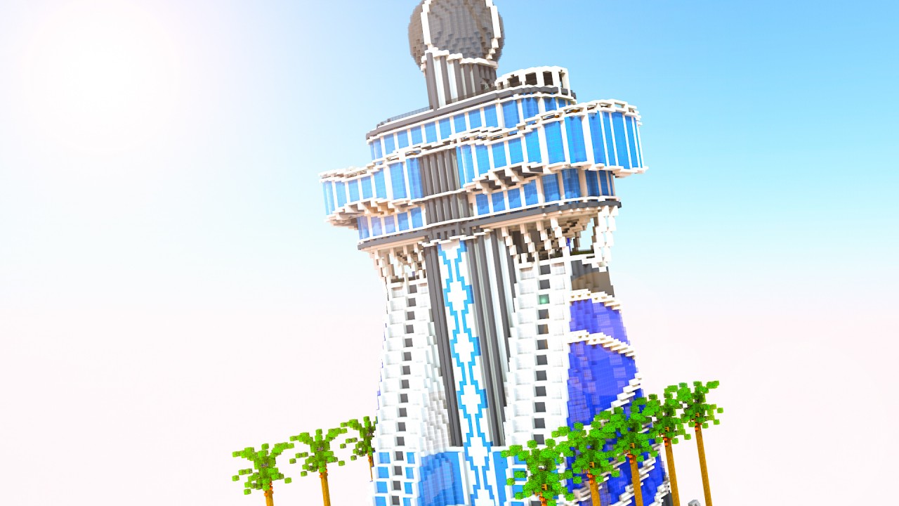 SkyTower Minecraft Map