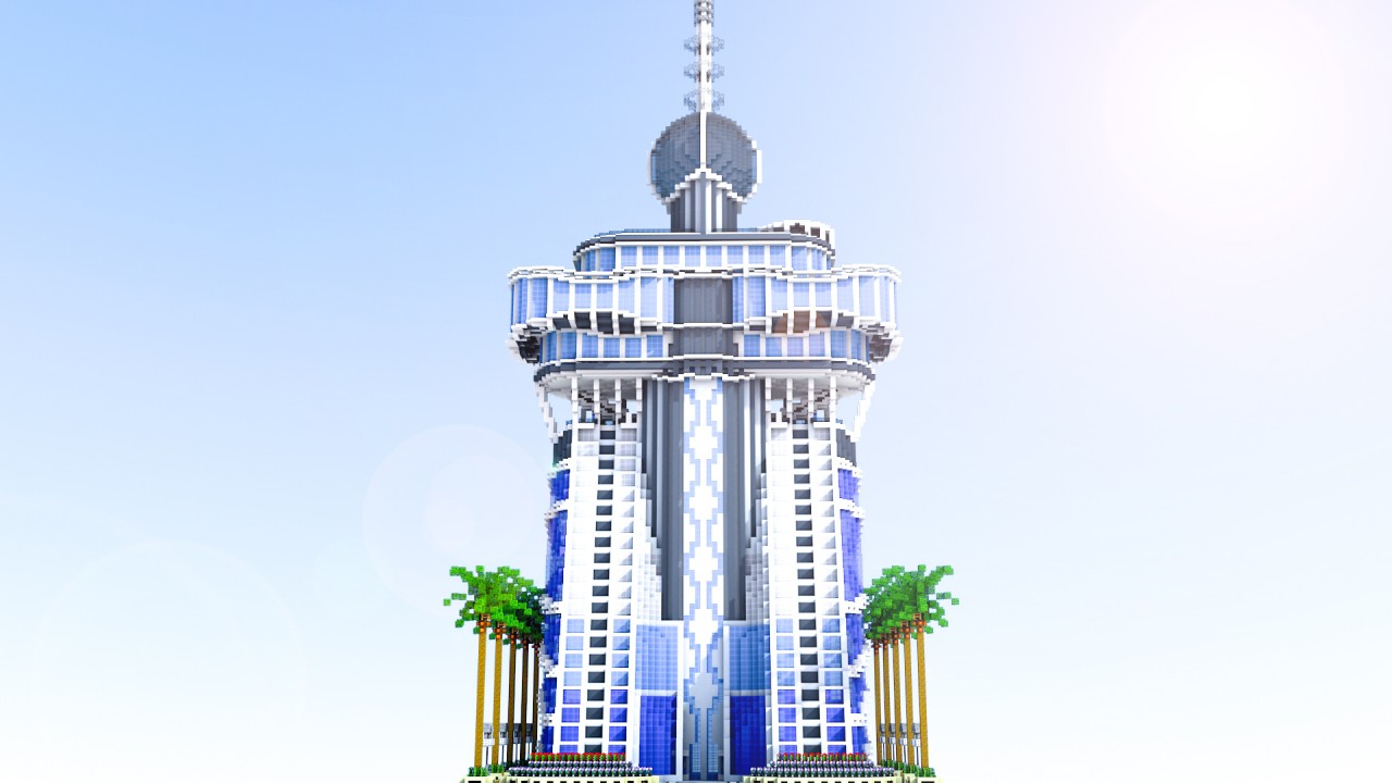 SkyTower Minecraft Map