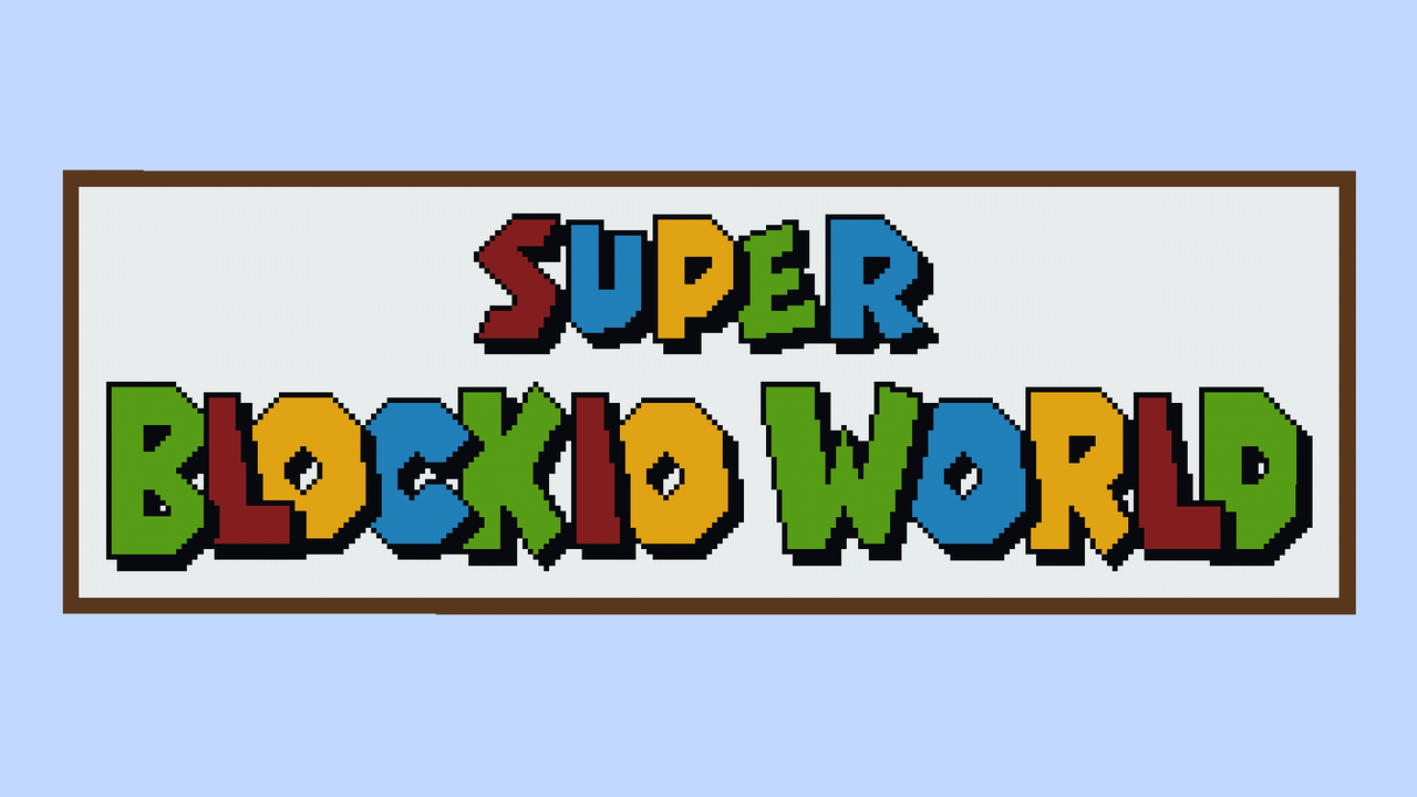 Super Blockio World Minecraft Map