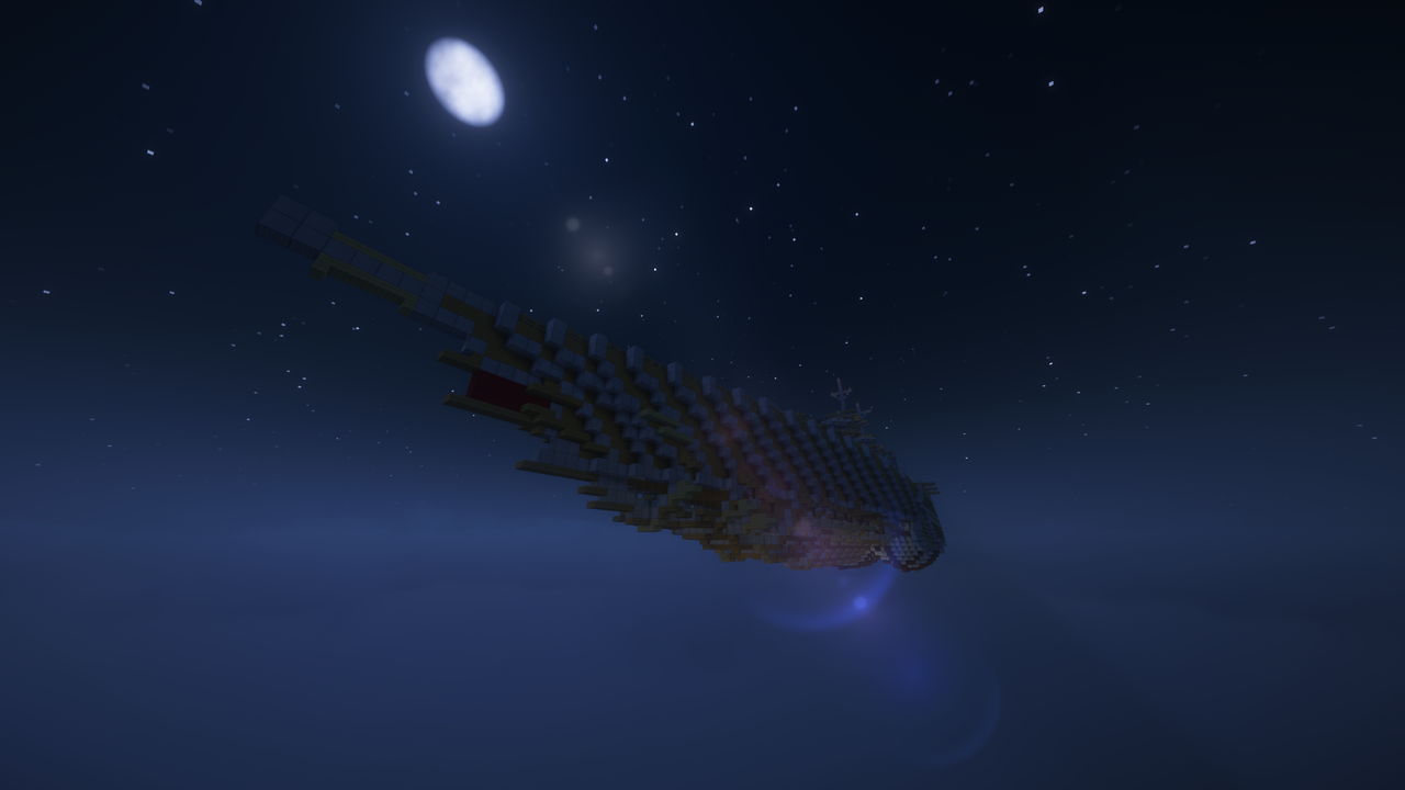 Airship Heavy Cruiser - Class Valkyrie Minecraft Map