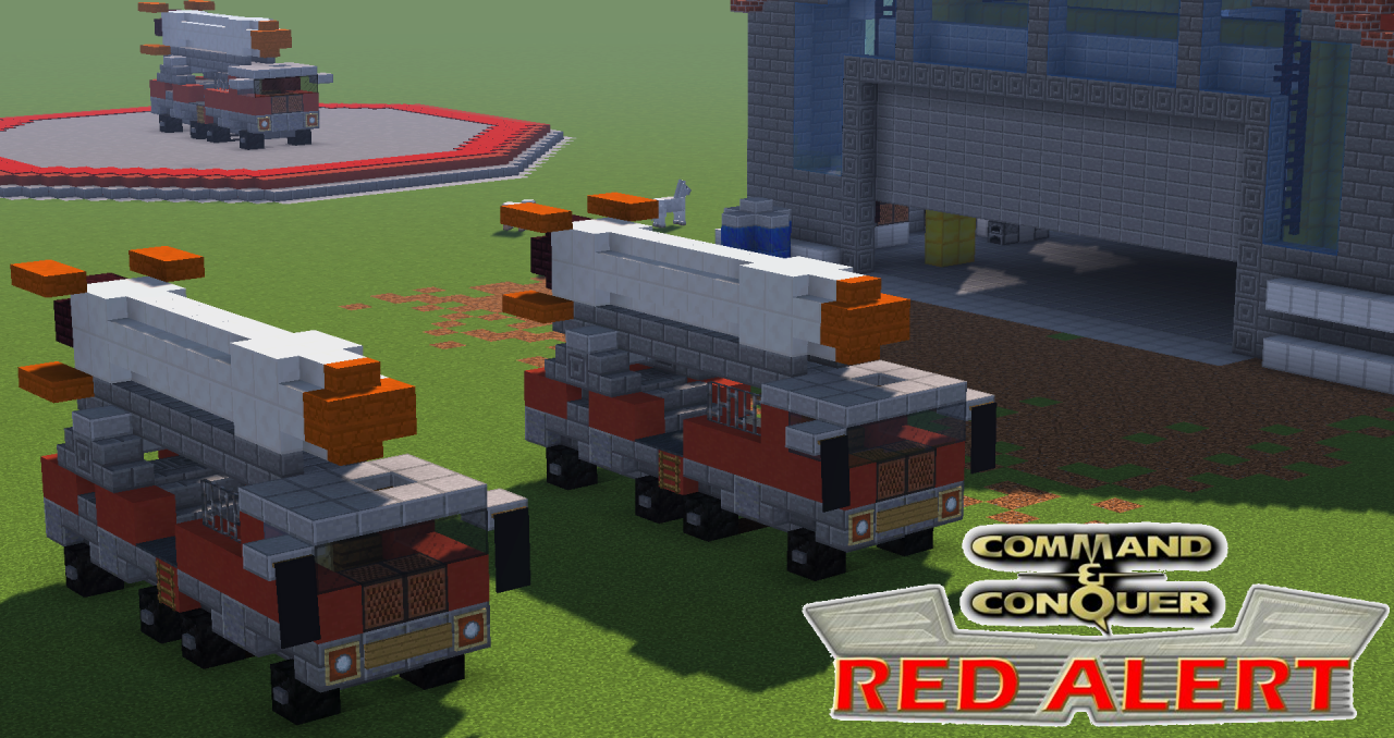 C&C Red Alert V2 Truck Minecraft Map