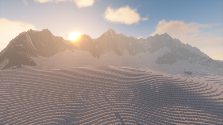 Snowy Peaks Minecraft Map