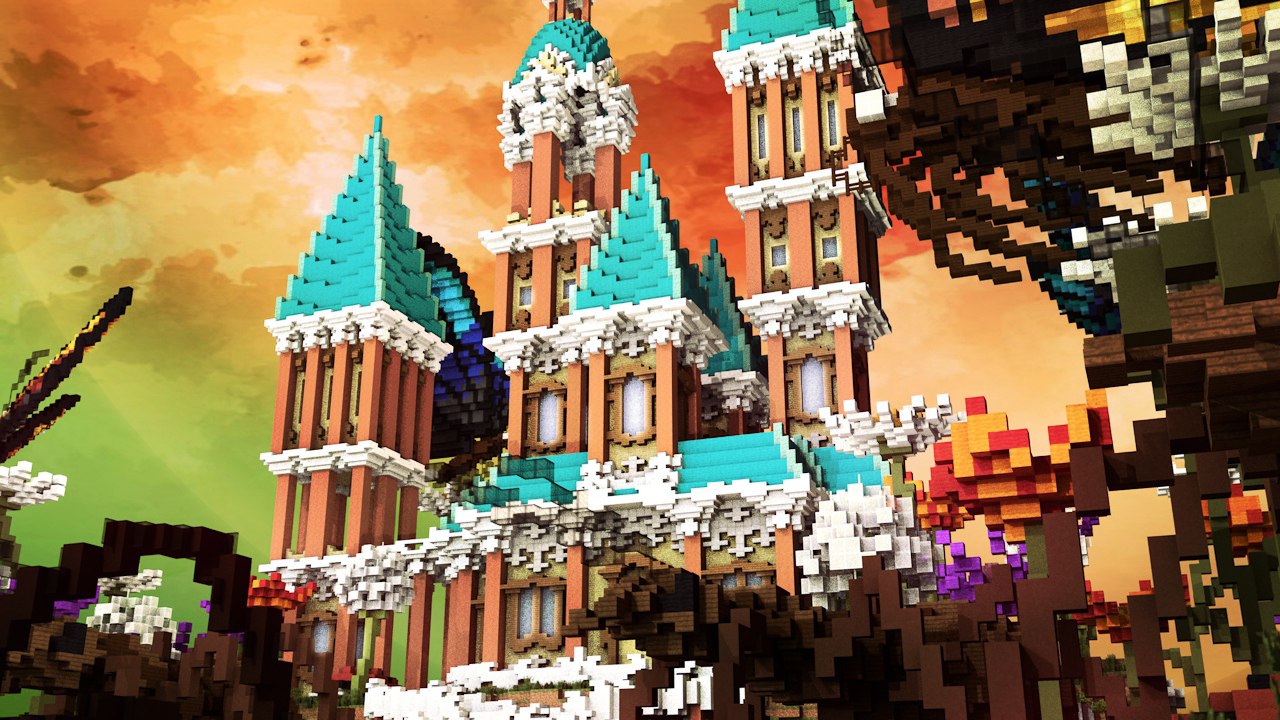 Spawn for Creative Minecraft Map