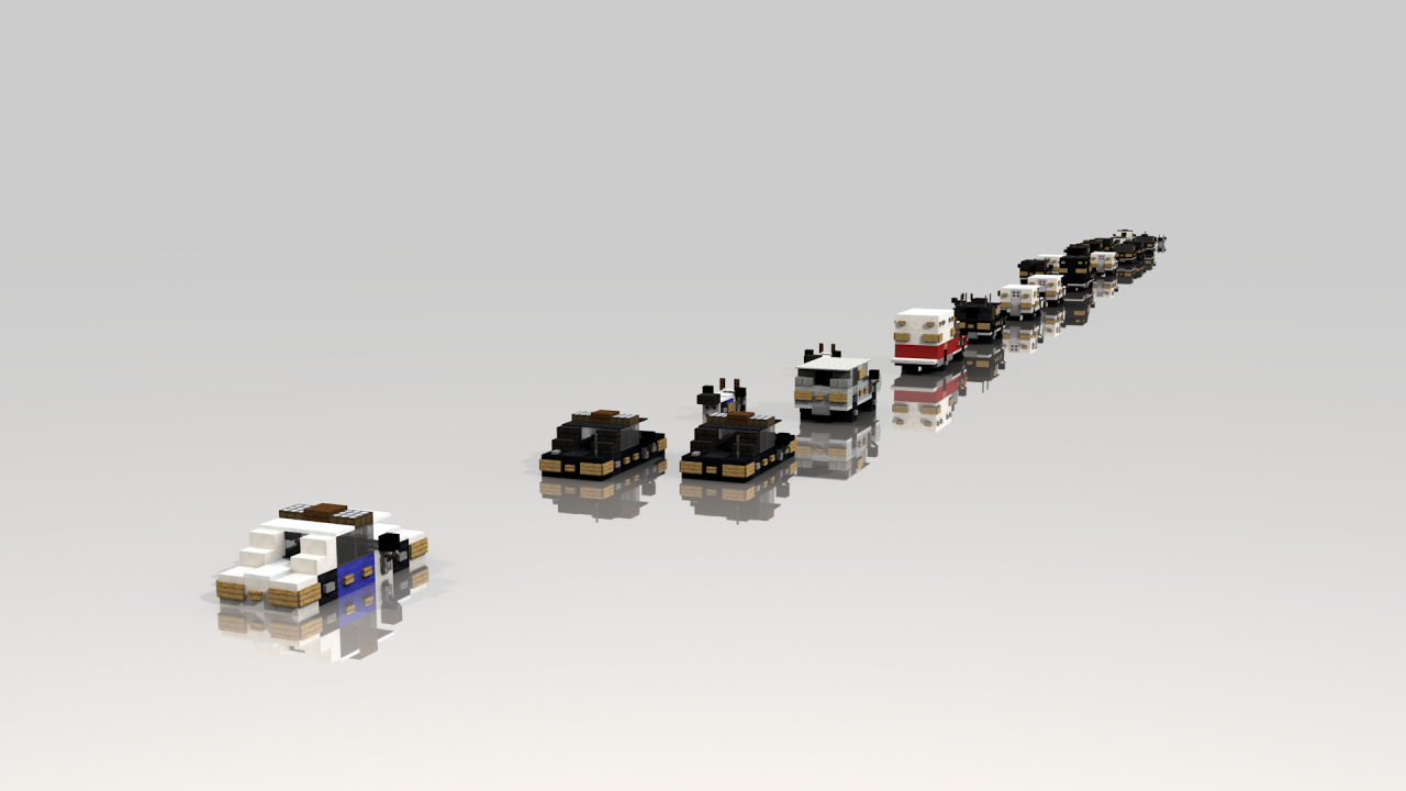 Presidental Motorcade Minecraft Map