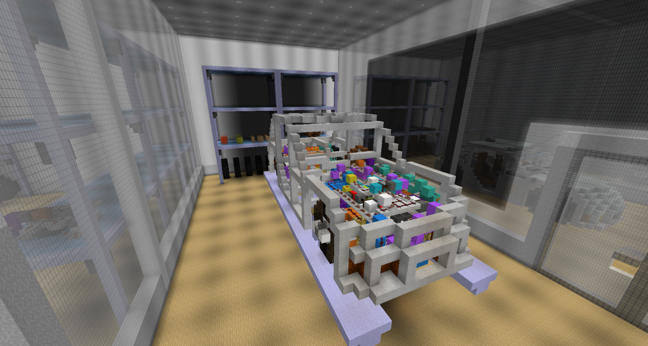 ECM - redstone cars Minecraft Map