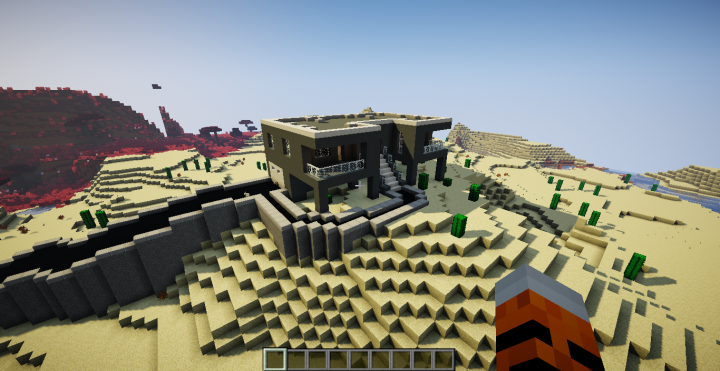 Desert Modern House | 1.12 Minecraft Map