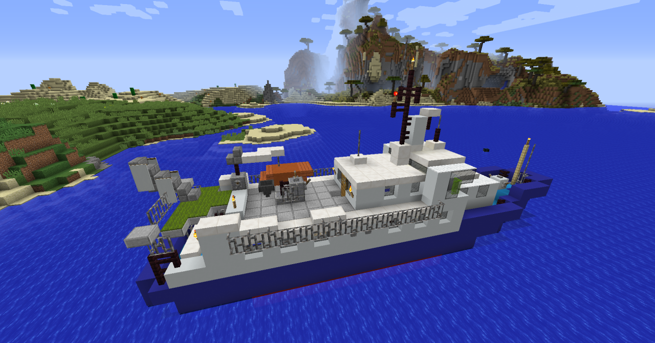 Coastal Survey Boat - "Confidante" Minecraft Map