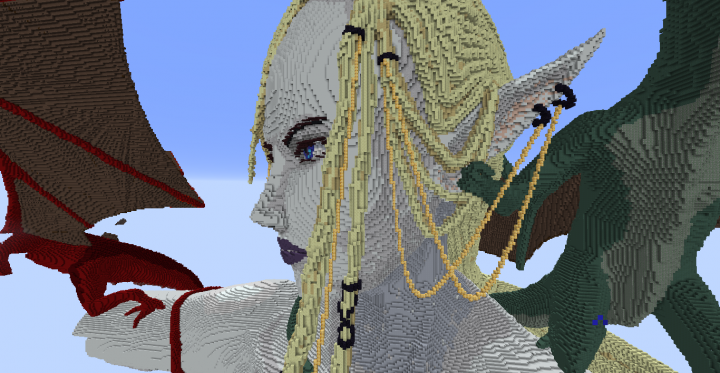 Dark Elf Minecraft Map