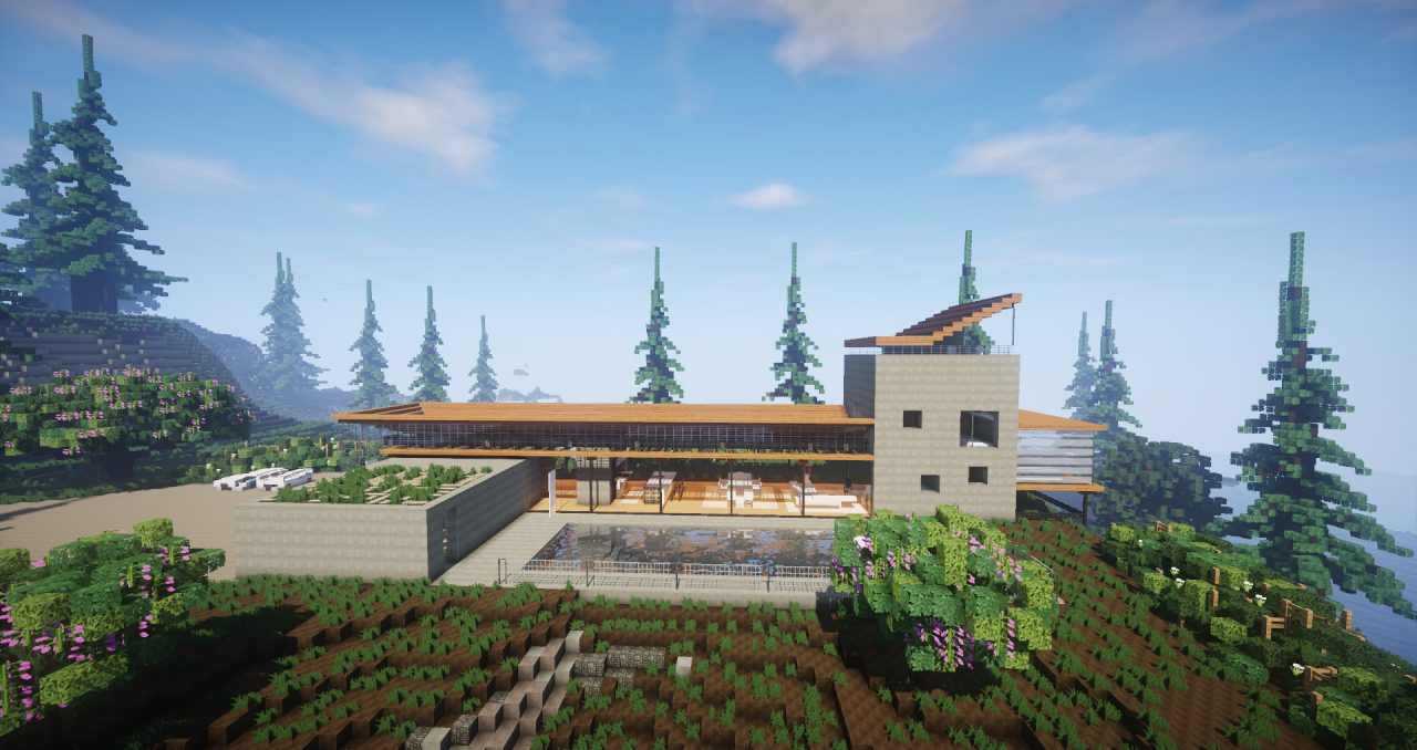 The Long House Minecraft Map