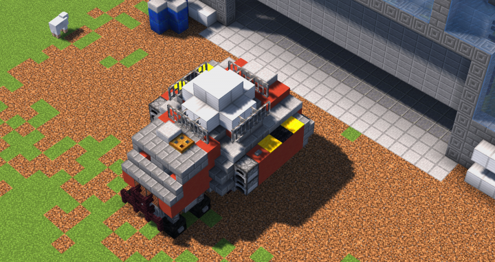C&C Red Alert Tesla Tank Minecraft Map