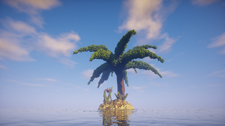 The Palm Island + Download Minecraft Map
