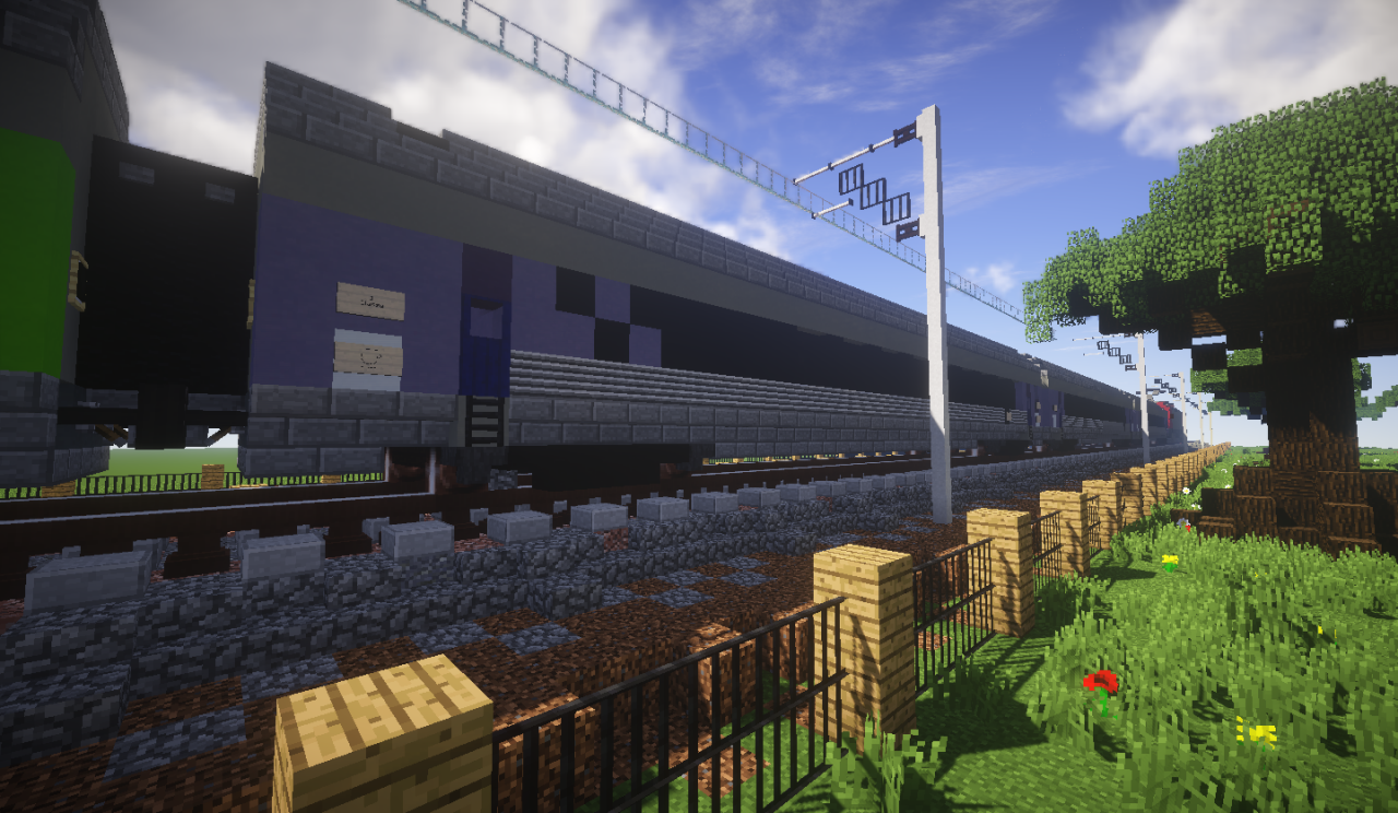 Corail Passenger Cars Minecraft Map