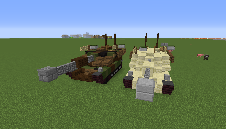 M1A2 Abrams / US-army Minecraft Map