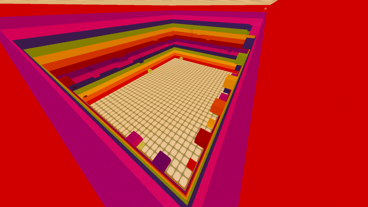 Rainbow Progression Minecraft Map