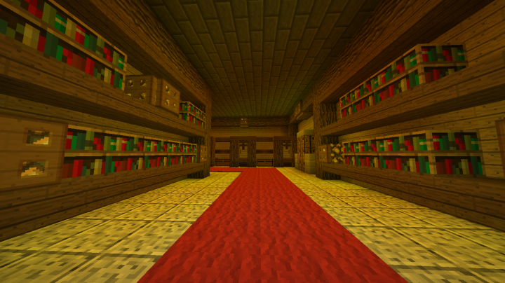 Medival-Library Minecraft Map