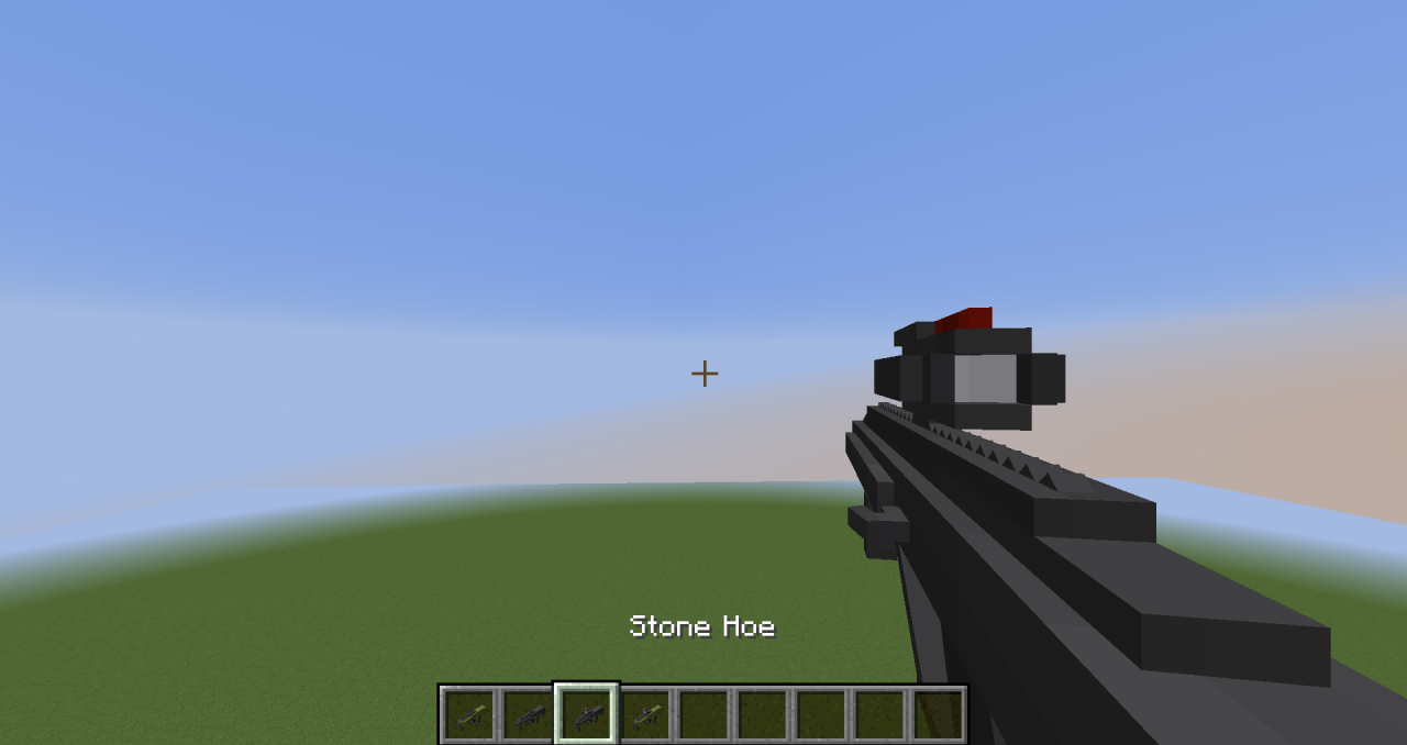 AUG - 3D Model with 1 camo variant Minecraft Texture Pack