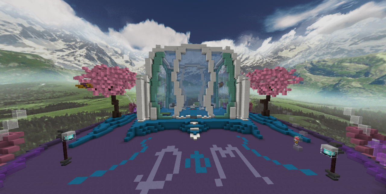 DreamMemory Skybase Minecraft Map