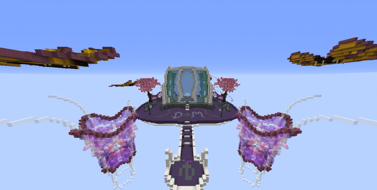 DreamMemory Skybase Minecraft Map