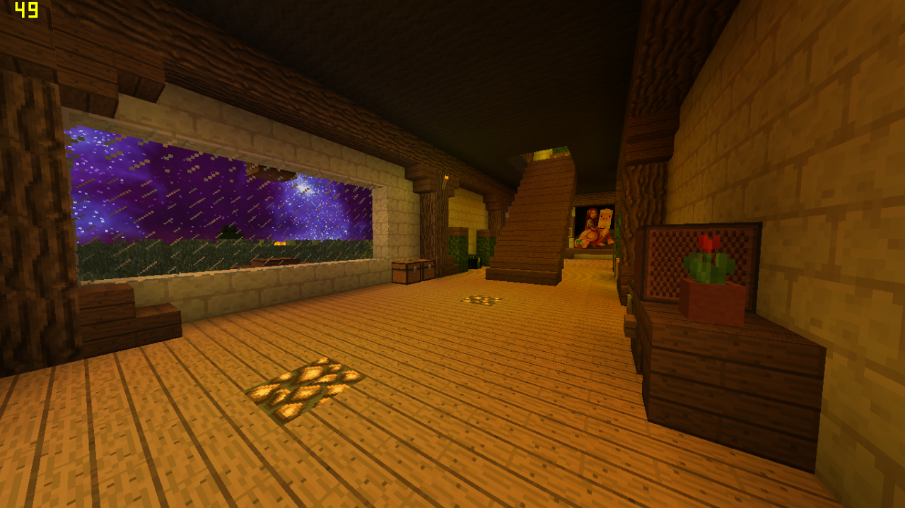 End brick - Medieval House + Download Minecraft Map