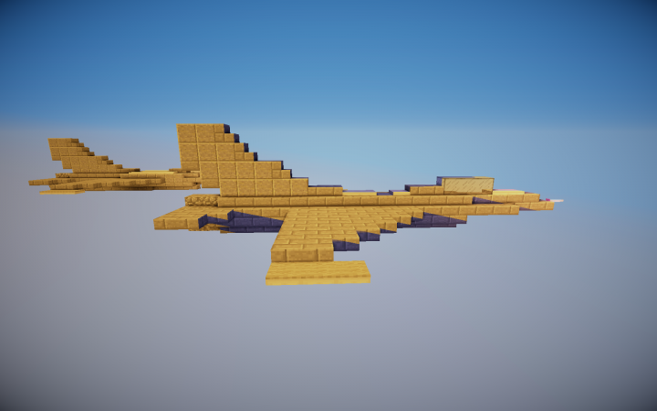 Lockheed Martin F-16 (+F-16 block 60) Minecraft Map