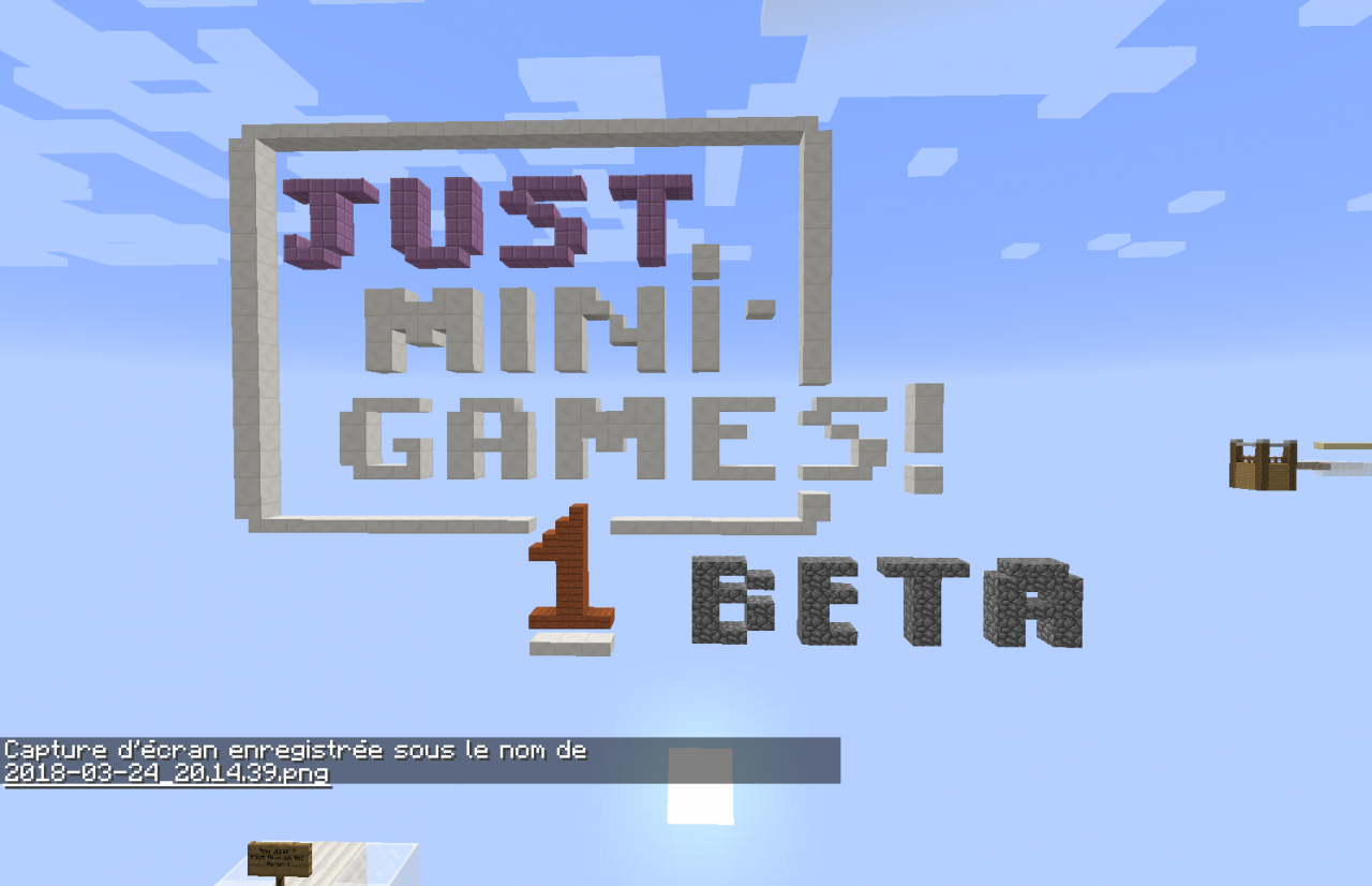 Just Mini-Games 1 : A Minecraft Map [1.12.2] Minecraft Map
