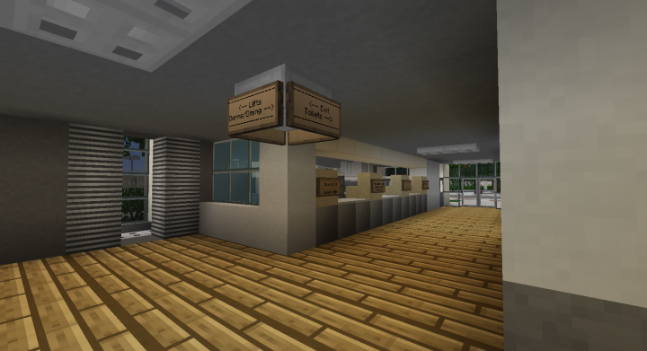 Greenfield V0.5.1 - University dorm #1 Minecraft Map