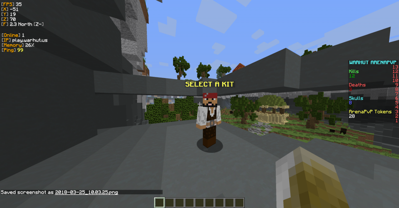 Warhut - Competitive PvP Minecraft Server