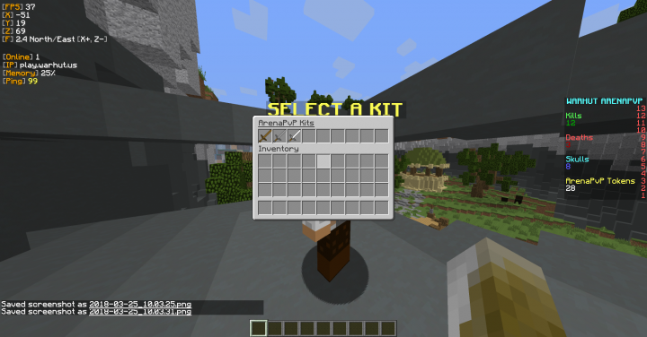 Warhut - Competitive PvP Minecraft Server