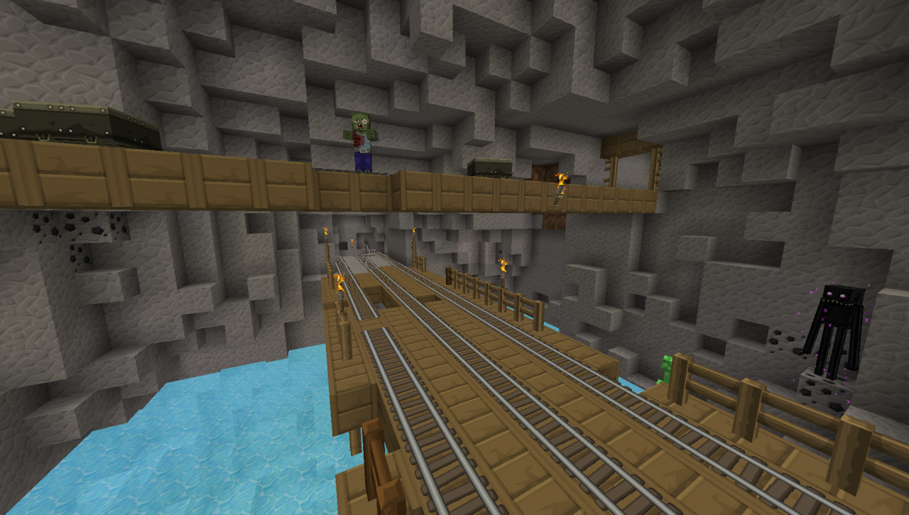 underground Minecraft Map