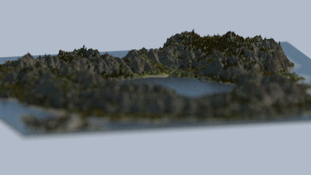 Rocky Island - WorldMachine Minecraft Map