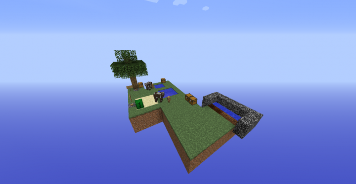 Easy Skyblock Minecraft Map