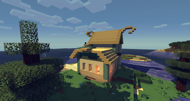 michael flying solo - decocraft & biomes o plenty house ! Minecraft Map